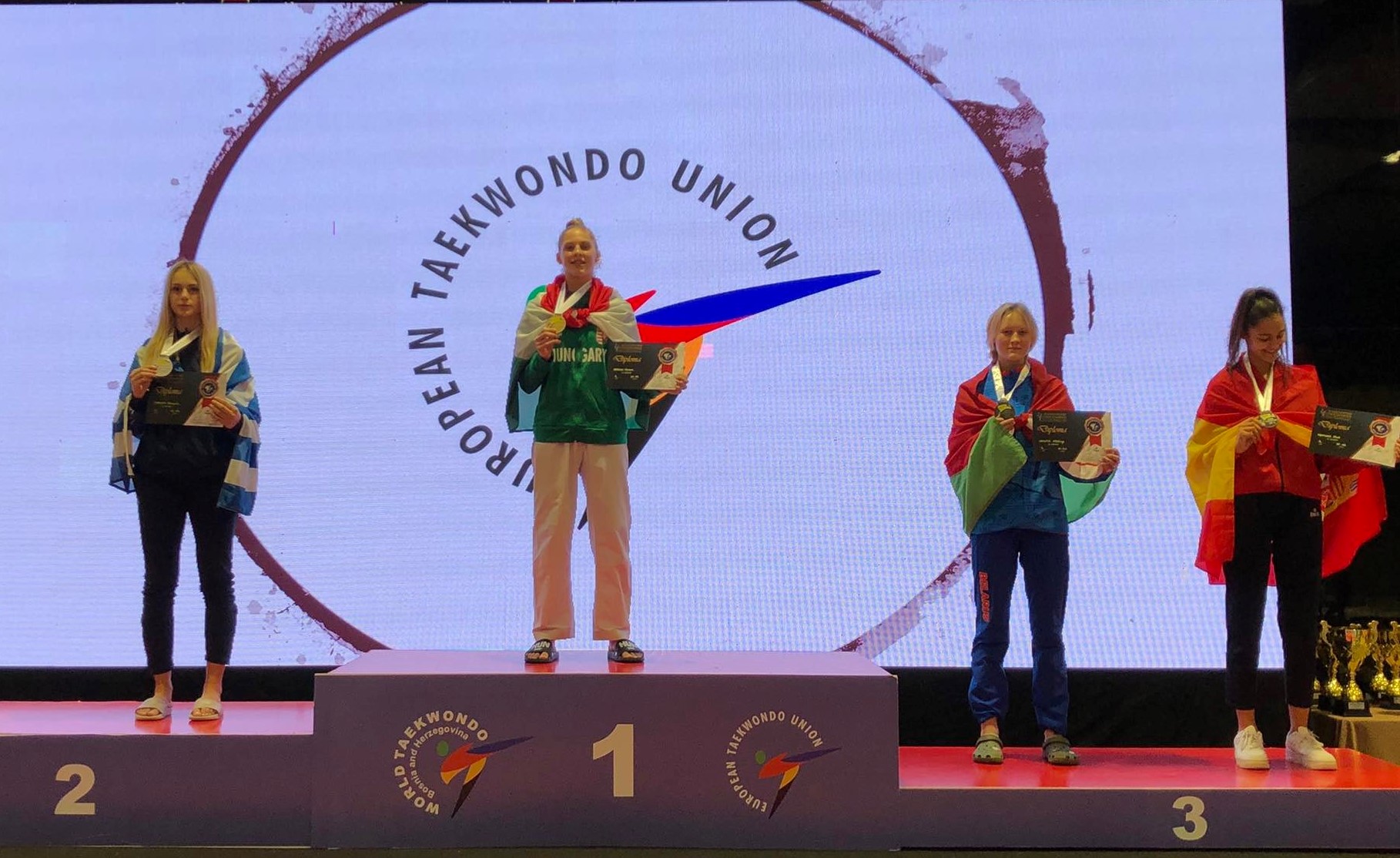 Márton Viviana junior Európa-bajnok – Taekwondo Szövetség